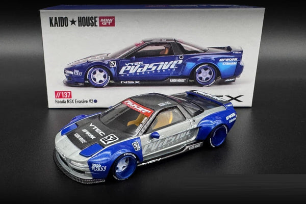 1/64 MiniGT x Kaido House No.137 Honda NSX Evasive V2 (KHMG137) (Chase ...