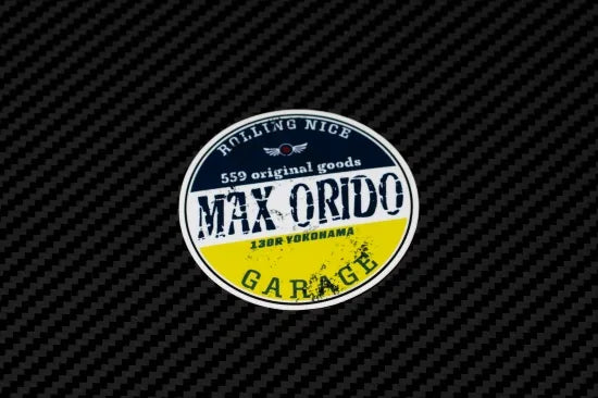 Max Orido Garage Sticker – JDM Junction BN